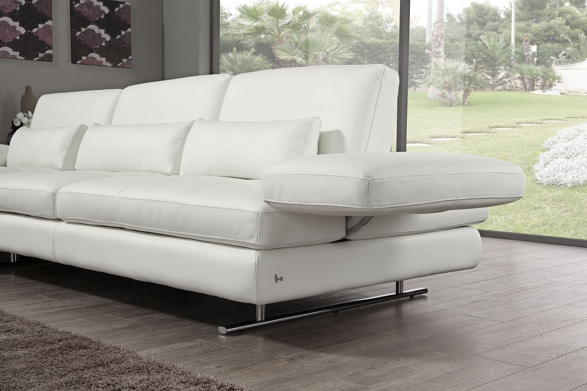 SOFAS EN PIEL MODERNOS